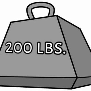 List of Common Things That Weigh 200 Pounds – Weight of Stuff