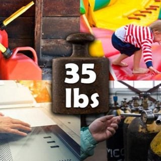 10 Common Items That Weigh About 35 Pounds – Weight of Stuff