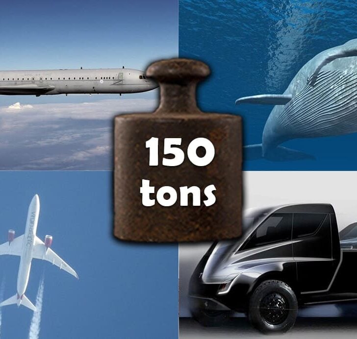 6 Things That Weigh About 150 Tons – Weight of Stuff