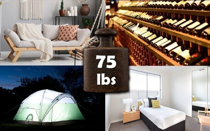 14 Common Items That Weigh About 75 Pounds – Weight of Stuff