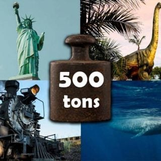 6 Things That Weigh About 500 Tons – Weight of Stuff