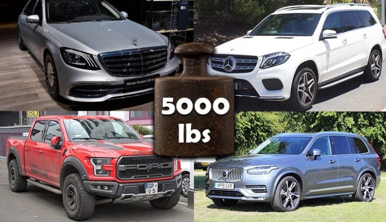 14 Cars That Weigh Around 2000 lbs (Pounds)