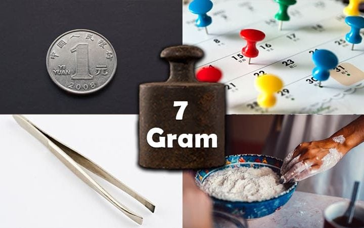 14 Things That Weigh Around 7 Grams (g) – Weight of Stuff