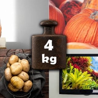 10 Things That Weight 4 Kilograms (kg) – Weight of Stuff