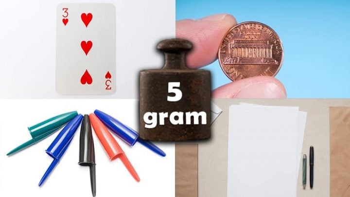 14 Things That Weigh Around 7 Grams (g) – Weight of Stuff