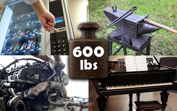 9 Things That Weigh Around 600 Pounds (lbs) – Weight of Stuff