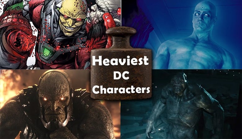 The 8 Heaviest DC Characters of All Time
