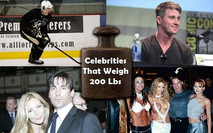 11 Celebrities Who Weigh 200 lbs (90.7 kg) – Weight of Stuff