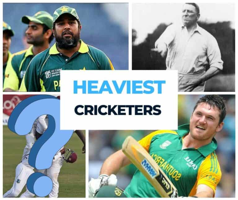 17 Heaviest Cricketers in the World: Who Tops the List?